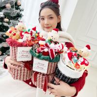 China Christmas Gift Creative Cartoon Plush Doll Bouquet Santa Claus Doll Finished Product Birthday Gift for Girlfriend and Best Friend for sale