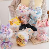 China 20x35cm Kuromi Plush Doll Flower Bouquet Perfect for Girlfriend Valentine's Day Graduation Children's Day Multiple Color for sale