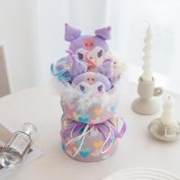 China 20x35cm Kuromi Plush Doll Flower Bouquet Perfect for Girlfriend Valentine's Day Graduation Children's Day Multiple Color for sale