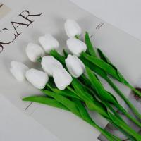 China Tulip Variety Fake Wedding Bouquet Plastic Floral Arrangement in Multiple Colors for Weddings for sale