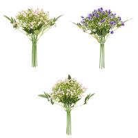 China Artificial Baby's Breath Bouquet in White Perfect for Weddings and Events for sale