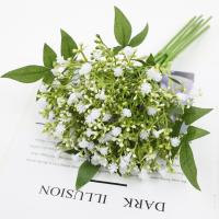 China Artificial Baby's Breath Bouquet in White Perfect for Weddings and Events for sale
