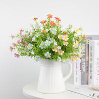 China 20x35cm Artificial Flower Bouquet Beautiful Home Hotel Wedding and Table Decor with Multiple Color Faux Plants and Flowers for sale
