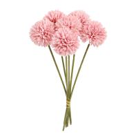 China PVC Artificial Chrysanthemum Ball Fake Flower Bouquet in Vibrant Multiple Colors for sale