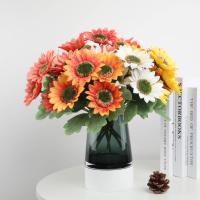 China 20x27cm Artificial Sunflower Bouquet Made of Durable Plastic for Long-Lasting Beauty for sale