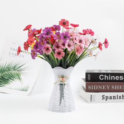China 20x30cm Artificial Flower Bouquet Violet Flower Bundle for Wedding Home Decor Photography in Multiple Colors for sale