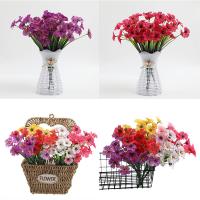 China 20x30cm Artificial Flower Bouquet Violet Flower Bundle for Wedding Home Decor Photography in Multiple Colors for sale