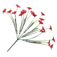 China 20x30cm Artificial Flower Bouquet Violet Flower Bundle for Wedding Home Decor Photography in Multiple Colors for sale