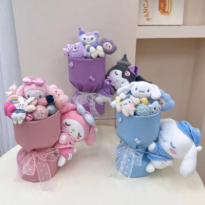 China Cartoon Kuromi Doll Bouquet Creative Gift Birthday Gift Bouquet for Girlfriend Graduation Season Valentine's Day Gift for sale