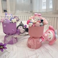 China Cartoon Kuromi Doll Bouquet Creative Gift Birthday Gift Bouquet for Girlfriend Graduation Season Valentine's Day Gift for sale