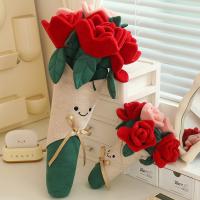 China Pink Rose Couple Festival Birthday Gifts for Girls Wholesale Rose Artificial Flower Bouquet for sale
