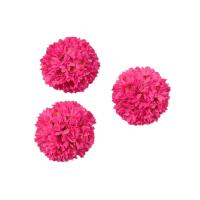 China Pompom simulation faux flower bouquet for wedding floor arrangement, high-end decorative landscaping for wedding setup for sale