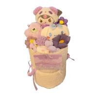 China Plush Cartoon Doll Bouquet - Ready-to-Gift for Girlfriend & Bestie's Birthday (Adorable Floral Plush Arrangement for sale