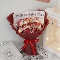 China A new bouquet of crushed ice blue roses for Valentine's Day on May 20th for sale