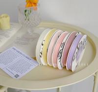 China 1cm milk silk double-sided matte ribbon Korean thick satin ribbon handmade DIY bow ribbon bouquet tie for sale