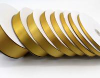 China Golden high-density ribbon, colorful ribbon, home textile, fresh flower strap for sale