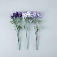 China 2025 Artificial Lavender Flower Bouquet 10 Heads Artificial Silk Lavender Bushes Flowers for Wedding Home Outdoor Decoration for sale