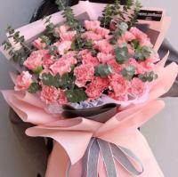 China Wholesale flower wrapping paper, flower bouquets, bubble balls, decorative Korean vegetarian paper, matte waterproof, semi-transparent floral packaging materials for sale