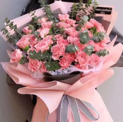 China Wholesale flower wrapping paper, flower bouquets, bubble balls, decorative Korean vegetarian paper, matte waterproof, semi-transparent floral packaging materials for sale