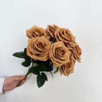 China Newly designed artificial rose bouquet wall decoration for sale