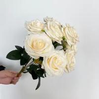 China Newly designed artificial rose bouquet wall decoration for sale