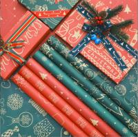 China Christmas gift box, gift wrapping paper, Christmas Eve apple bouquet, fresh flower gift wrapping paper for sale