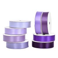 China Fairy Purple Ribbon Baking Packaging DIY Handmade Hair Accessories Color Ribbon Bouquet Binding Decorative Packaging Material Color Ding Belt for sale
