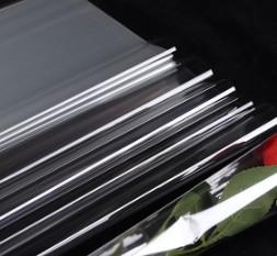 China Thick transparent waterproof glass paper flower packaging paper for sale