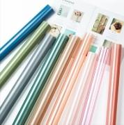 China Thick transparent waterproof glass paper flower packaging paper for sale