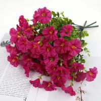 China Artificial simulated morning glory outdoor home decoration ornaments for sale