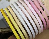China 1.0 Matte Ribbon Solid Color Polyester Flower Bundle Packaging Forging Belt Handmade Gift Box Cake Decoration Strap for sale