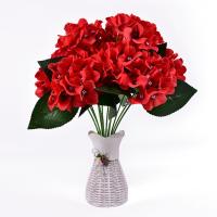 China Simulated flower ball silk fabric home decoration wedding bouquet for sale