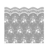 China Yitong imitation lace lace transparent cellophane bouquet waterproof flower wrapping paper opp plastic flower wrapping material for sale