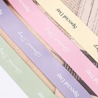China English extinction letters, ribbons, gifts, decorations, cakes, packaging, flowers, art bundles, ribbons, satin woven ribbons for sale
