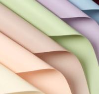 China Macaron solid color waterproof flower packaging paper for sale