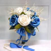 China Artificial Flower Bouquet Rose Peony Silk Flowers for Wedding Decoration Bride Bridesmaid Bridal Bouquet Flower for sale