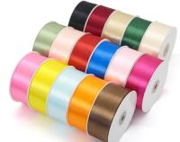 China Manufacturer 4cm Rose Ribbon Wedding Ribbon Flower Gift Cake Packaging Ribbon Weaving Wholesale for sale