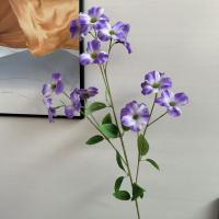 China Artificial flowers for a wedding coffee shop setting with simulated crabapple blossoms for sale