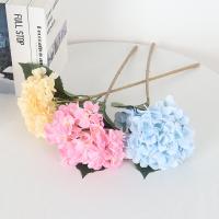 China Hydrangea artificial flower home wedding, festival and celebration decorative items for sale