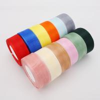 China Korean style chiffon chiffon ribbon, solid color chiffon ribbon, cake gift box, flower packaging, decorative ribbon, bow tie, ribbon tie for sale