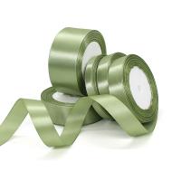 China Wholesale of Sage Green Ribbon, Fresh Flowers, Gifts, Decorative Packaging, Ribbons, Small Fresh Cross border Silk from Manufacturers Bring wholesale for sale