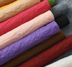 China Advanced hand kneaded snow paper flower packaging paper for sale