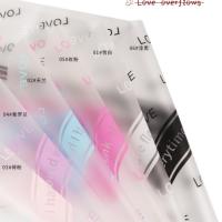 China Overflow Love Day confession matte paper letter flower wrapping paper, wholesale materials for flower shops, bouquets, gift packaging for sale