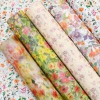 China Small Flower Series Single Light Paper Flower Packaging Paper for sale