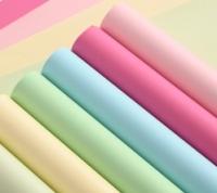 China New thickened cowhide shaped paper bouquet packaging paper for sale