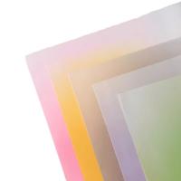 China Gradient color candy, glass waterproof plastic, flower wrapping paper, bouquet packaging material, flower shop supplies, factory direct delivery for sale