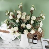 China Multi-head artificial rose home decoration wedding artificial flowers for sale