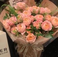 China Bouquet packaging DIY material Linen colored paper Flower packaging paper for sale