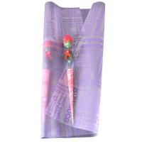 China Wholesale of English lettering matte paper gift wrapping paper, semi-transparent frosted paper, and flower materials for sale