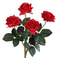 China Simulated small-angled rose wedding flower wall and street sign decoration for sale